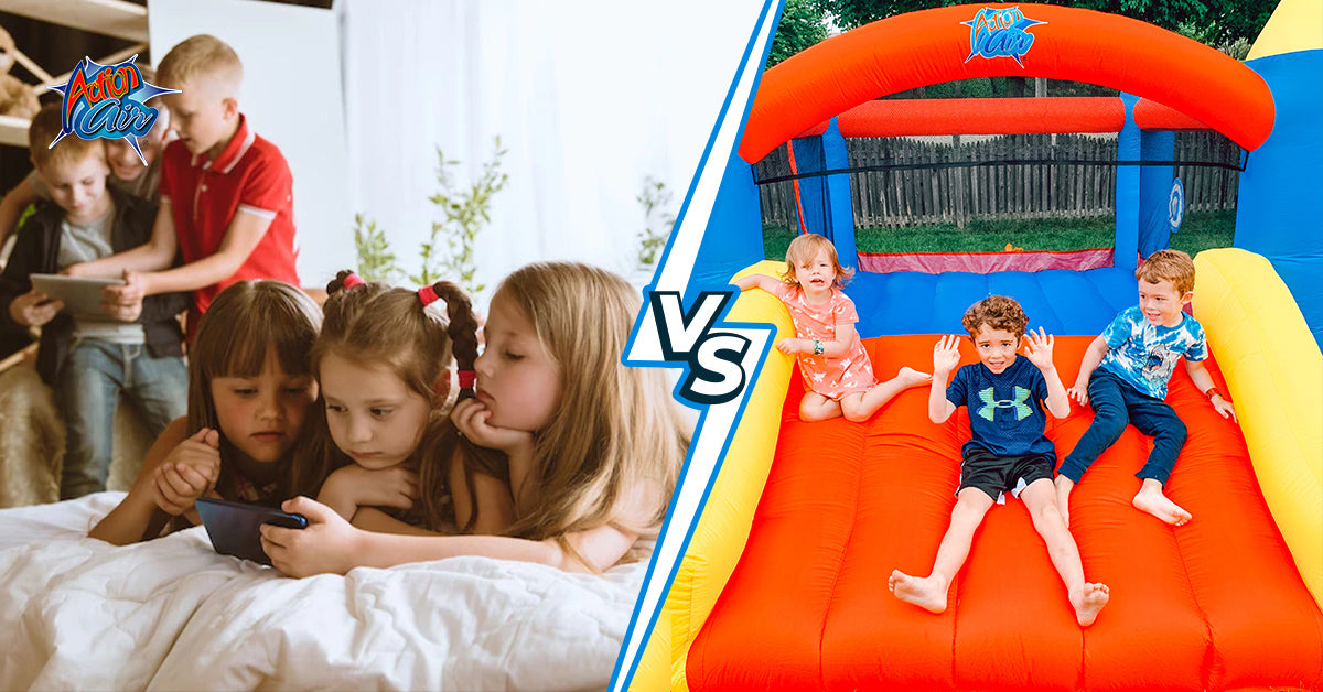 Bounce House for Kids as a Screen-Free Activity | Action Air