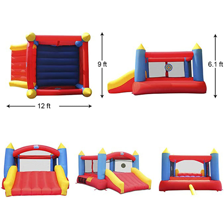 Action Air Bounce House with Slide - Year-round Fun and Adventure ...